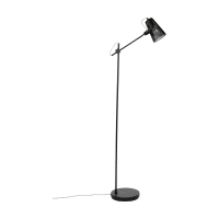 Lámpara de pie de metal negro Bucklehead | Maisons du Monde