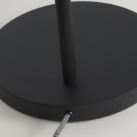 Lámpara de pie de metal negro Bucklehead | Maisons du Monde