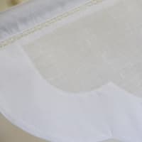 Cenefa festón blanco 60 X 27 cm Feston | Maisons du Monde