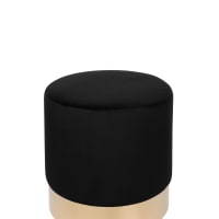 Puf terciopelo rosa 39 cm 39 cm 40 cm Sophia | Maisons du Monde