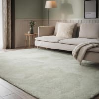 Tappeto in microfibra densa verde smeraldo 80x150 cm Pisa | Maisons du ...