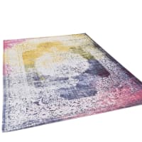 Tappeto piatto fantasia cachemire sfumature di blu 120x170 Grace ...