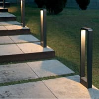 Faro LED da esterno orientabile in alluminio antracite da 8W Circle ...