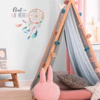 Tableau adhésif magnétique rectangulaire marron 60x98cm Magneticboard ...