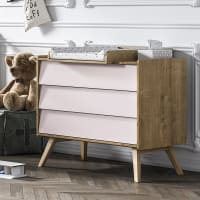 Commode pour enfants avec 5 tiroirs rose | Maisons du Monde