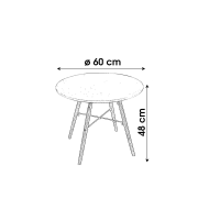 Lot de 2 chaises enfant avec accoudoirs et dossier | Maisons du Monde