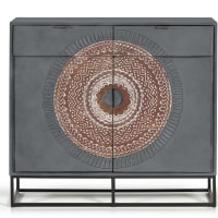 Cómoda en madera de acacia y patas en metal Yakarta | Maisons du Monde