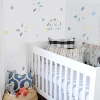 Stickers muraux en vinyle cailloux marron et beige Pebbles | Maisons du ...
