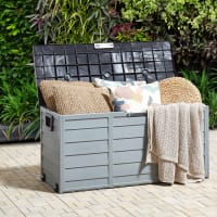 Arcón 112 cm 50 cm marrón Locarno | Maisons du Monde