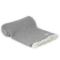 Plaid laine gris clair 130x180 cm Instant clair | Maisons du Monde