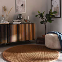 Sisalteppich hellbraun D 250 rund Greta | Maisons du Monde