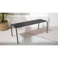 Canapé de jardín de metal gris Palavas | Maisons du Monde