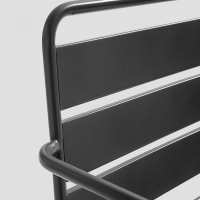 Banco de jardín de metal verde cactus Palavas | Maisons du Monde