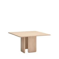 Table carrée en chêne 8 couverts teinte claire Taylor | Maisons du Monde
