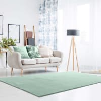 Tapis design moderne, densité élevée, vert, 200 x 290 cm Everest ...