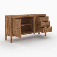 Buffet robuste manguier massif beauté authentique Venecia | Maisons du ...