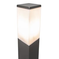 Lampada da terra da esterno in alluminio nero Baleno | Maisons du Monde