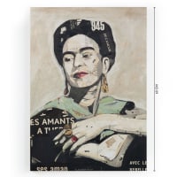Leinwand 60x40 Frida Kahlo FRIDA KAHLO | Maisons du Monde