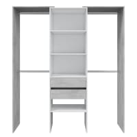 Vestidor módulo de 3 elementos, blanco Modulo | Maisons du Monde