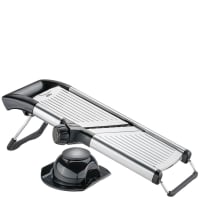 Mandoline multifonctions en acier argent VIOLI 2,0 | Maisons du Monde