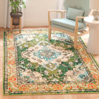 Tapis Forest Green / Light Blue 235 X 305 cm Monaco | Maisons du Monde