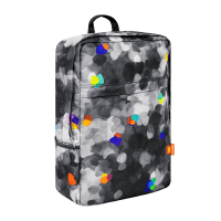 Zaino 12 litri nero cotone 28 x 11 x 40 cm MINI EXPLORER | Maisons du Monde