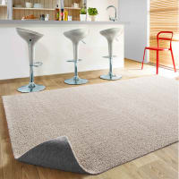 Tappeto rettangolare in finta pelliccia beige 160 x 230 cm Snow ...