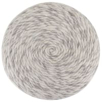 Puf yute natural, coco y algodón 40 diámetro | Maisons du Monde