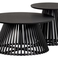Runder Beistelltisch in Betonoptik, braun Samson | Maisons du Monde