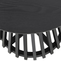 Tavolino in legno nero Kraton | Maisons du Monde