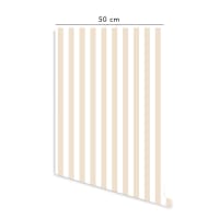 Selbstklebende Vinyltapete mit kleinen Streifen, blau 50x300 cm Little ...