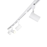 Sistema moderno de riel colgante blanco con 5 foco Iconic jeana ...