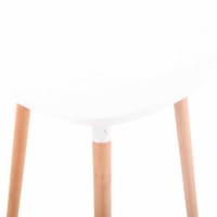 Mesa comedor redonda ø80 cm estilo nórdico color blanco Nórdica ...