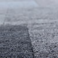 Tapis moderne tufté main en laine Rouge 160x230 cm Crook | Maisons du Monde