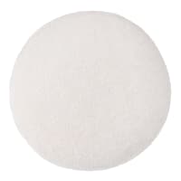 Repose- pied en coton bouclé beige 43x43x36 cm | Maisons du Monde