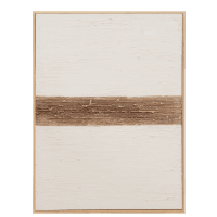 Cuadro decorativo pintado a mano al oleo marco marrón claro 100x150cm ...