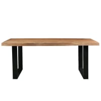 Table à manger en chêne massif 8 personnes L180 Cantal | Maisons du Monde