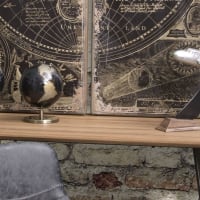 Globo plateado 28 cm Cabot | Maisons du Monde