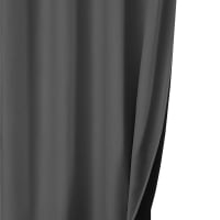 Rideau thermique aspect velours 140x260cm Rouge GALENA | Maisons du Monde