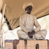 Statuette en résine homme nu XXL 137 cm | Maisons du Monde