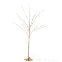 Albero luminoso Ramo con led a luce calda Marrone 120 cm GLAD | Maisons ...
