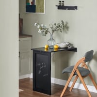 Tavolo a muro pieghevole marrone in mdf | Maisons du Monde