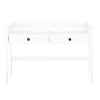 Escritorio blanco con 2 cajones Joy | Maisons du Monde