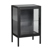 Mesita de noche industrial de metal y abeto Wayne | Maisons du Monde
