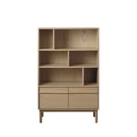 Estanteria de 4 pisos reversible en madera marron Open | Maisons du Monde