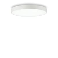 Plafoniera Moderna Halo Alluminio Bianco Led 46W 4000K Luce Naturale ...