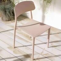 Set 2 sedie impilabili in polipropilene colore verde LIONE | Maisons du ...