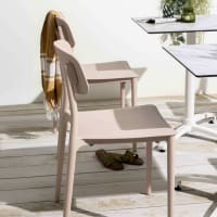 Set 2 sedie impilabili in polipropilene colore verde LIONE | Maisons du ...