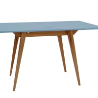 Erweiterbarer Tisch aus Holz , 90x65x75 Weiß, Eiche Envelope | Maisons ...