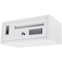 Cassetta postale da parete moderna antracite 37x11x37cm | Maisons du Monde